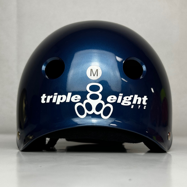 Triple 8 Skate Helmet SS Blue Metallic – Triple Eight